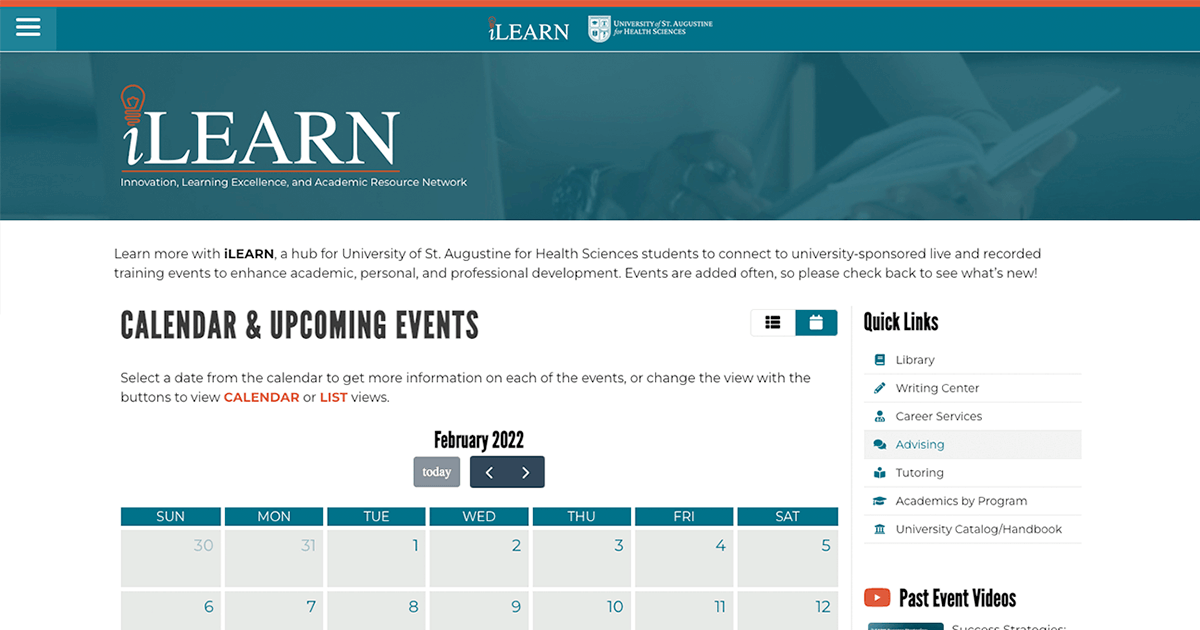 iLearn - Innovation, Learning Excellence, and Academic Resource Network